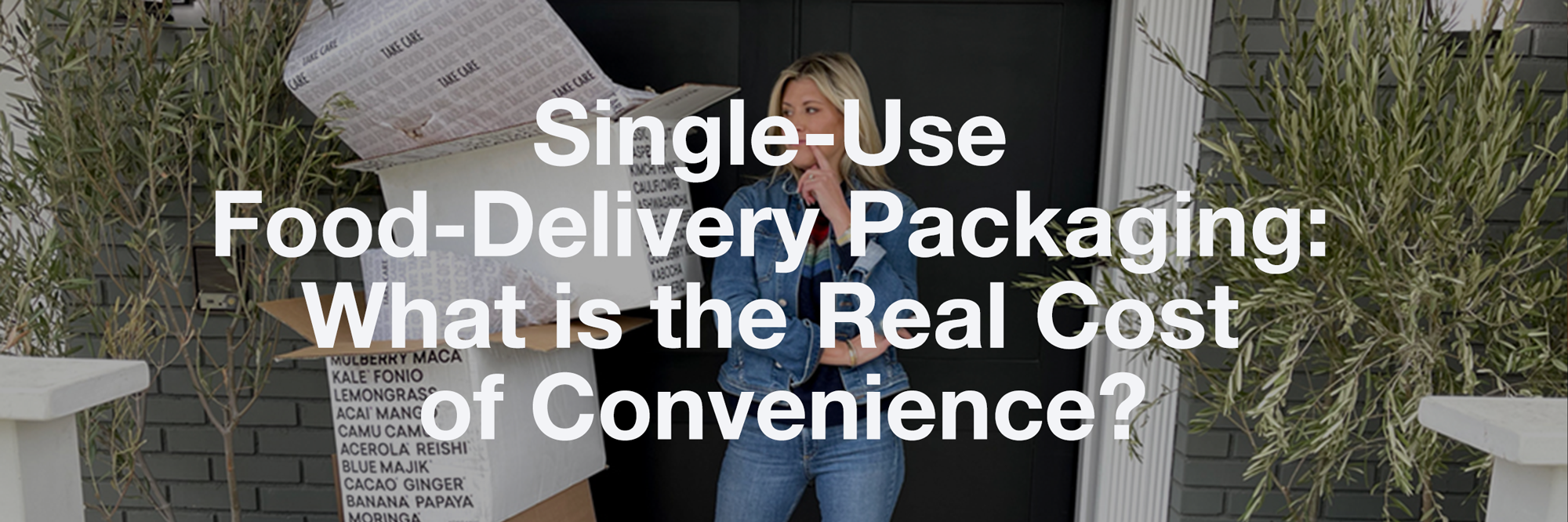 Single-Use Food-Delivery Packaging: What is the Real Cost of Convenien ...